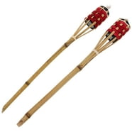 Bamboo Wicker Table Top Torch (3 Pack) - Walmart.com