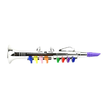 8 8 Colorful Keys Kids Trumpet Clarinet, Music Toy Simulation Musical ...