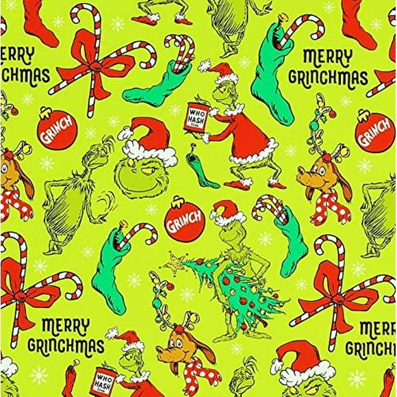 The Grinch Wrapping Paper