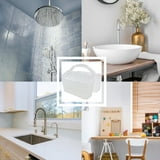 Mainstays Small Portable Shower Caddy Frost Plastic - Walmart.com