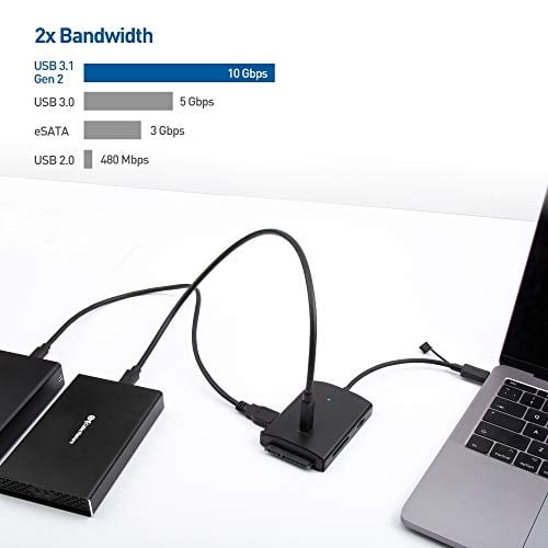 Cable Matters Adaptador Multipuerto USB C de 10 Gbps (concentrador USB ...