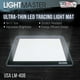 Lightmaster 9" x 12" (A4) Light Box 5V Ultra-Thin Profile w/ USB Power ...