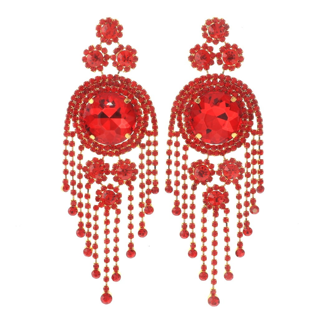 Large Chandelier Post Earrings - Walmart.com