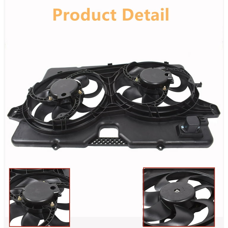 Cooling Fans & Kits For Ford Focus Engine Cooling Fan Assembly-Radiator ...