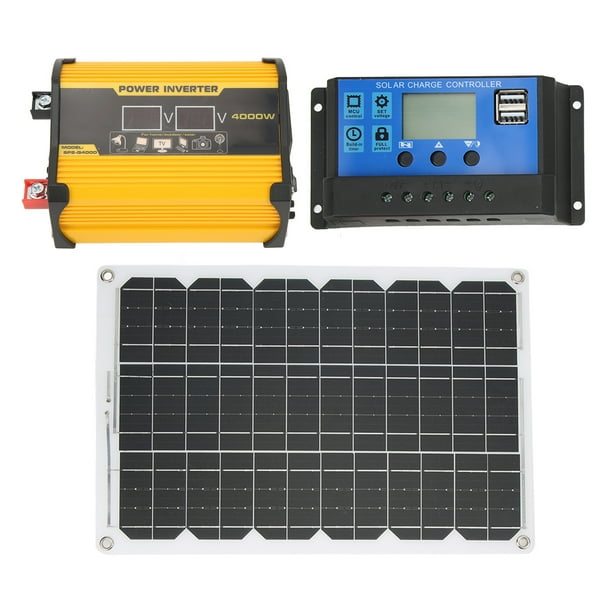Oubit Solar Power Kit,Solar Panel System Monocrystal Solar Inverter Kit ...