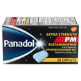 Panadol Extra Strength PM Caplets Pain Reliever and Nighttime Sleep-Aid ...