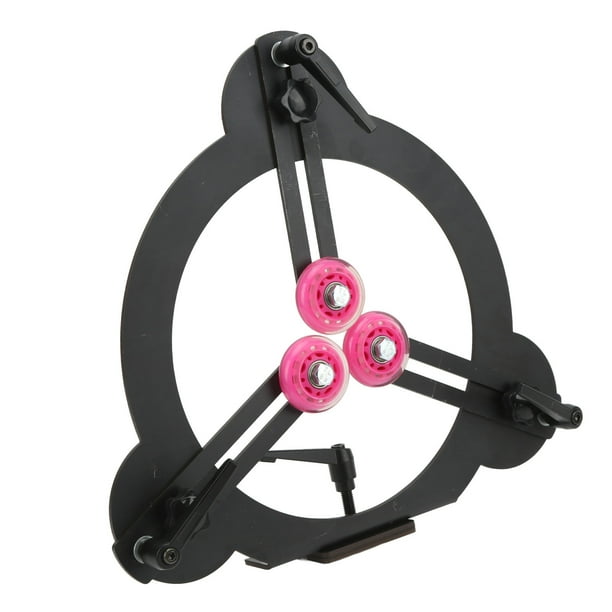 Woodturning Steady Rest, Round Soft Rotate Long Spindles Adjustable ...