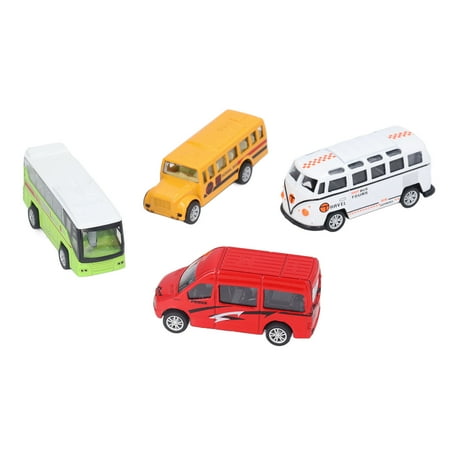 Pull Back Bus Toy, Kids Bus Playset Improving Imagination For Girls ...