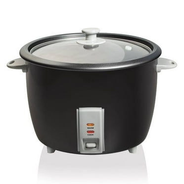 EMG ERC003 Maximatic 6 Cup Rice Cooker with Glass Lid, White - Walmart.com