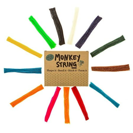 500 Piece Pack of Monkey String (Jumbo Pack) - Wax Yarn Toy - Walmart.com