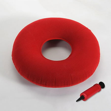 Inflatable Ring Round Pillow Chair Pad Hip Support Medical Hemorrhoid ...