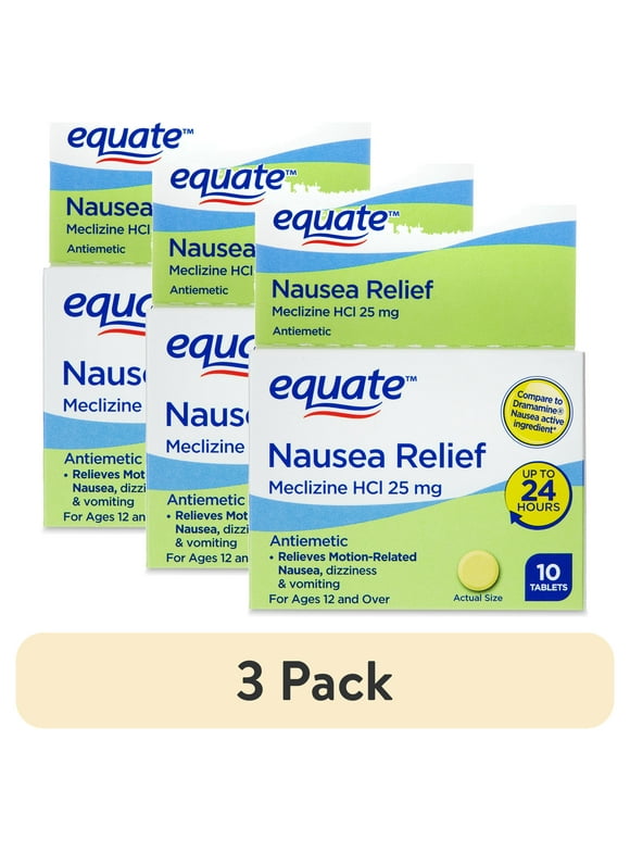 Equate Nausea & Motion Sickness Relief in Equate Digestive Health ...