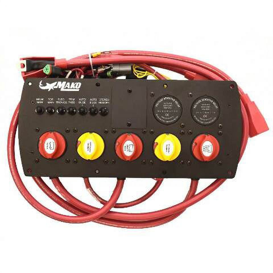 Mako Boat Battery Control Panel 303741 | 2021 W/ Breakers 12V 140A ...