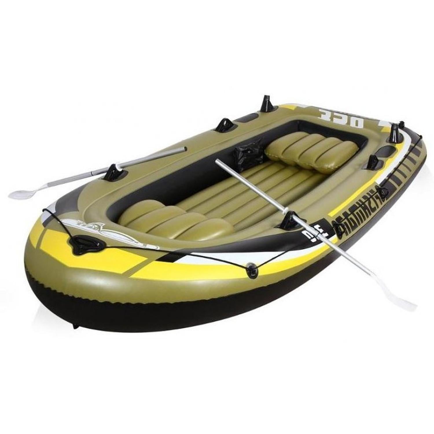Bote Lancha Inflable Fishman 300 con Remos YEI BCO02YW | Walmart en línea