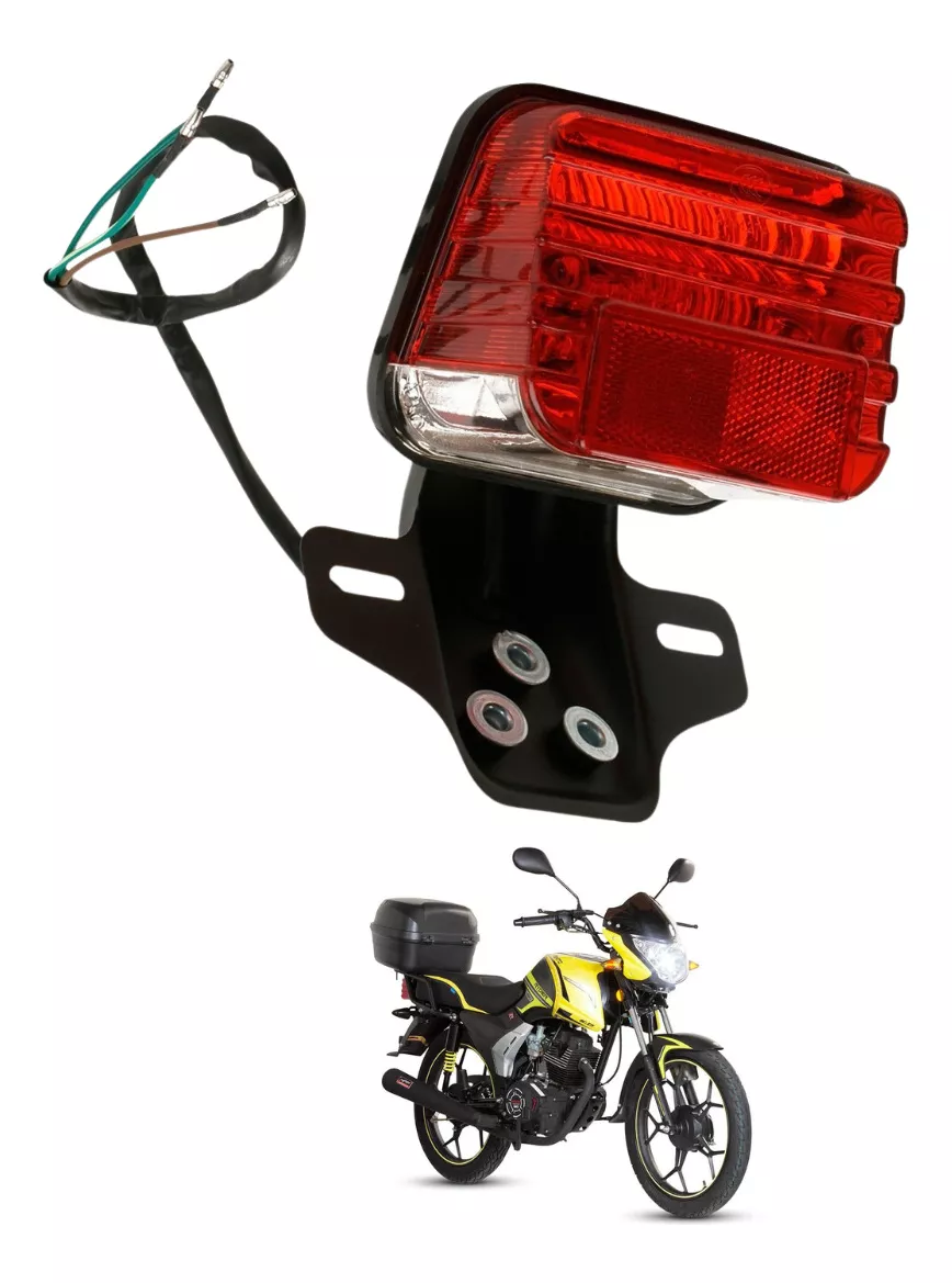 Calavera Stop Luz Trasera Vento Ryder 150, Ryder 190 | Walmart en línea