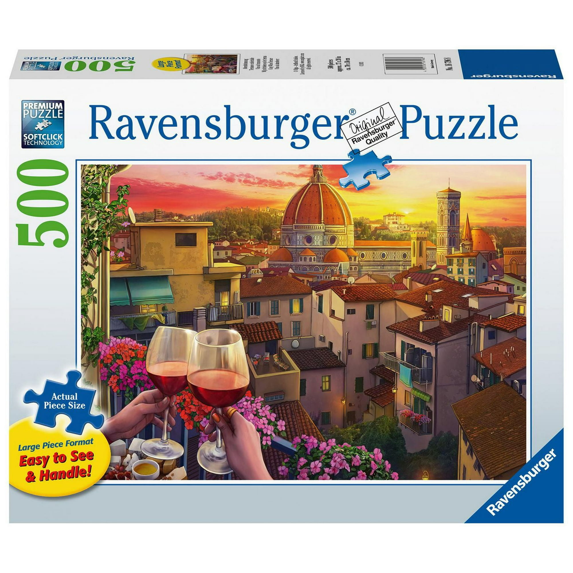 Click here for Ravensburger - Cozy Wine Terrace Puzzle 500pc prices