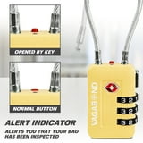 VAGABOND TSA-Accepted Luggage Travel Lock Digit Combination - Walmart.com