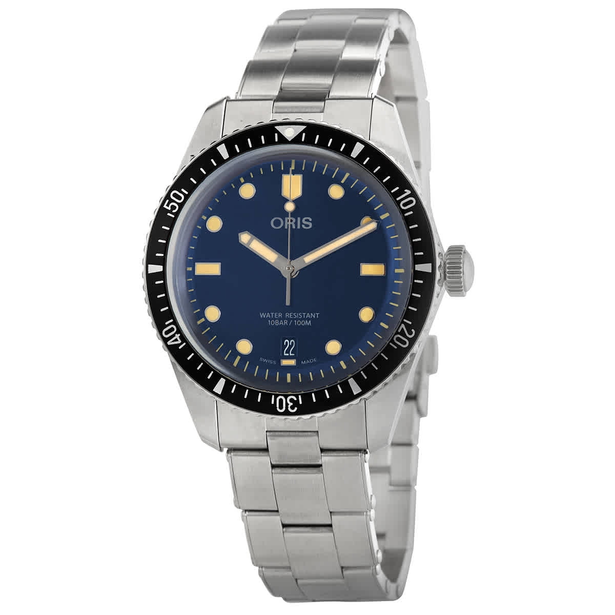 Oris Divers Automatic Blue Dial Watch 01 733 7707 4055-07 8 20 18 ...