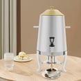 3.43Gallon Stainless Steel Hot Beverage Dispenser,Coffee Chafer Urn ...