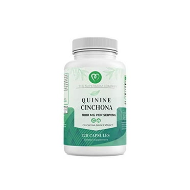 Quinine 120 Capsules, 500 mg, Wildcrafted Quinine (Cinchona officinalis ...