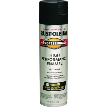 Rust-Oleum 7524838 Professional High Performance Enamel Spray Paint, 15 ...