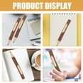 LOLIPPYY 10-Pack Wooden Coffee Ballpoint Pens with Comfortable Grip ...