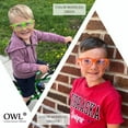 OWL Kids Retro Blue Light Glasses Computer Screen Time Specs Boys and ...