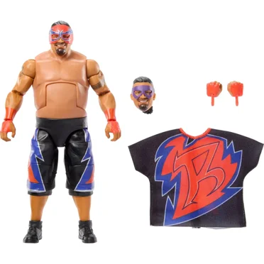 WWE Elite Jacob Fatu Action Figure, Series #118, 6-inch Collectible ...