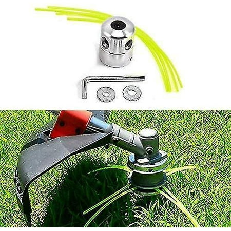 Aluminum Nylon Cut Line Spool Universal Brush Cutter Head (with 4 Line ...