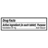 Equate Maximum Strength Famotidine Tablets, 20 mg, Acid Reducer, 100 ...