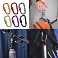 Heavy Duty Twistlock D-Shape Buckle Rock Climbing Carabiner Replacement ...