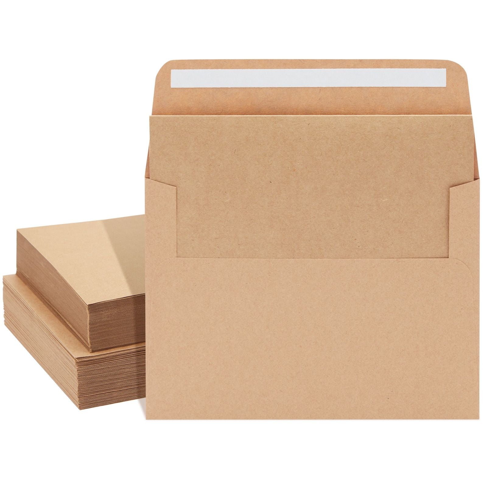 Cardstock Half Sheet and Kraft Envelopes Set for Invitations and Cards ...