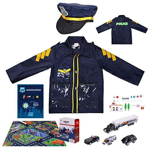 Lolo Toys Police Toys and Road Play Mat Set for Boys and Girls – 20 ...