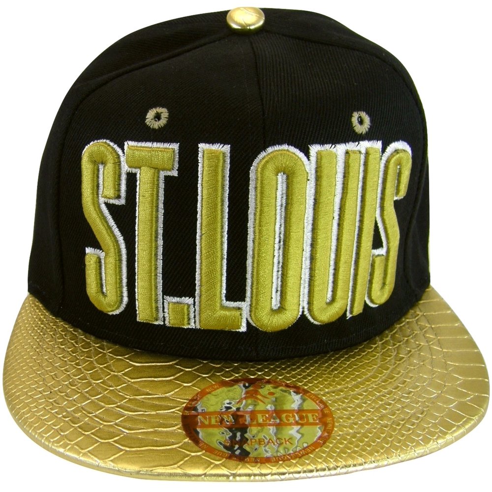 BVE Sports Novelties - St. Louis Men's Adjustable Snapback Baseball Cap ...