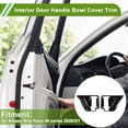 Unique Bargains Interior Door Handle Bowl Cover Trim for Nissan New ...