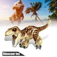 KEINXS 11-inch Dinos Toy Buildable Dinosaur Building Blocks Figures ...