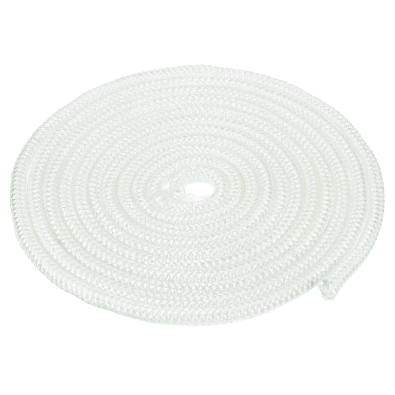 Uxcell 13.12ftx0.31inch Fiberglass Rope, Round Braided Rope High ...