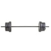 BalanceFrom Fitness 100 lbs Barbell Vinyl Standard Weight Set with ...
