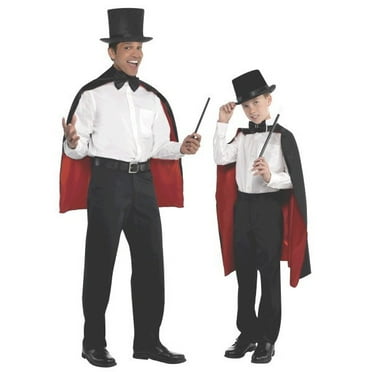 Basic Magician Costume Set - 6 pieces including storage back pack ...