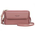 Roulens Small Womens Crossbody Bag Cellphone Purse Wallet With Shoulder Strap - Walmart.com