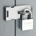 "BiJun 4"" Stainless Steel Safety Key Locking Bolt Clasp Door Latch ...
