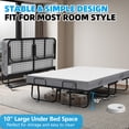 AESOROMO Full Size Folding Bed, 75" x 54" Extra Large, Portable ...
