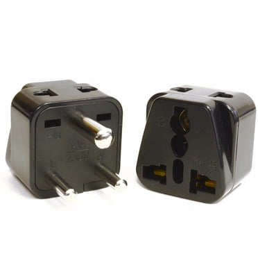 OREI Universal Power Adapter for India, Nepal, Maldives & Other ...