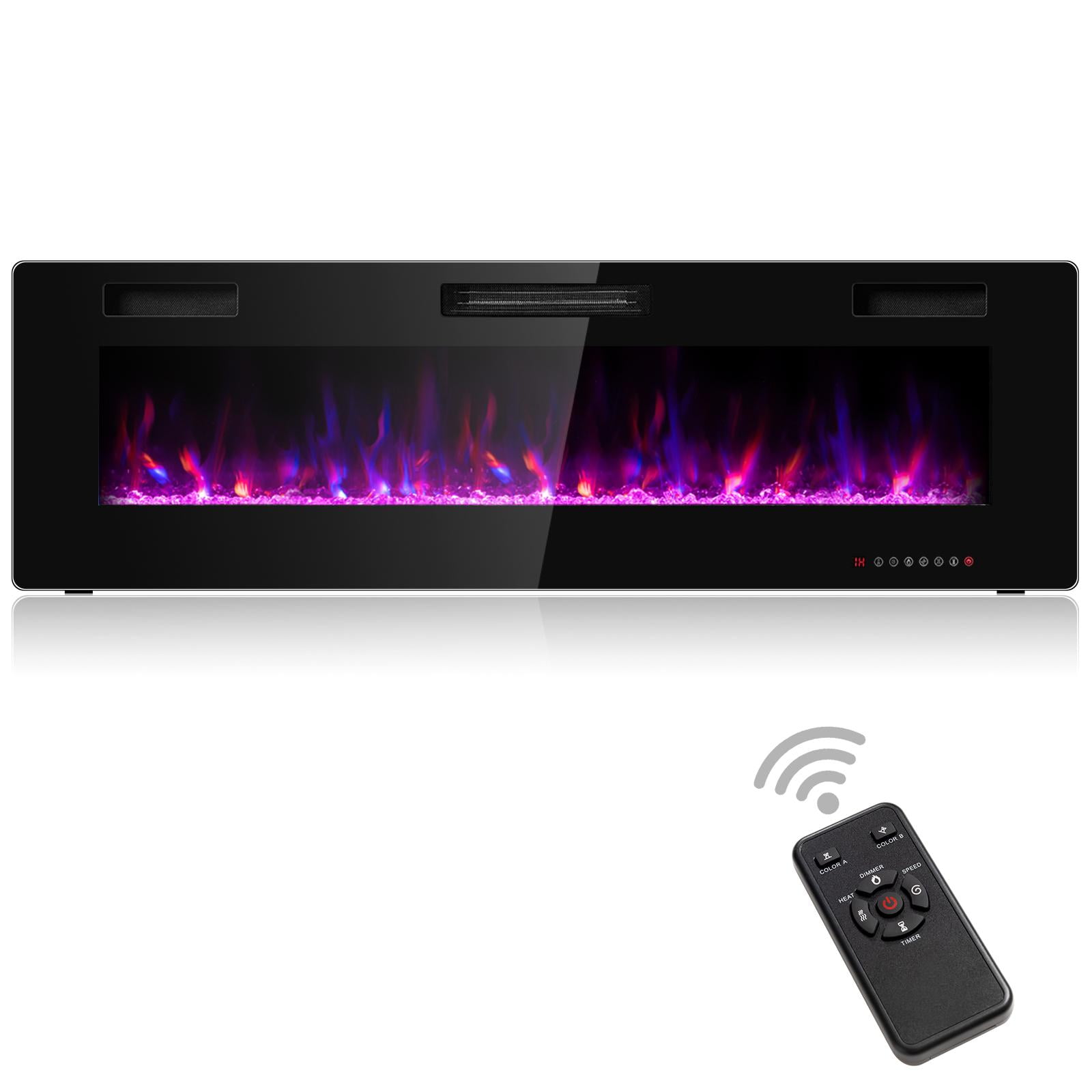 Click here for Giantex 60 Electric Fireplace Insert  750w/1500w L... prices