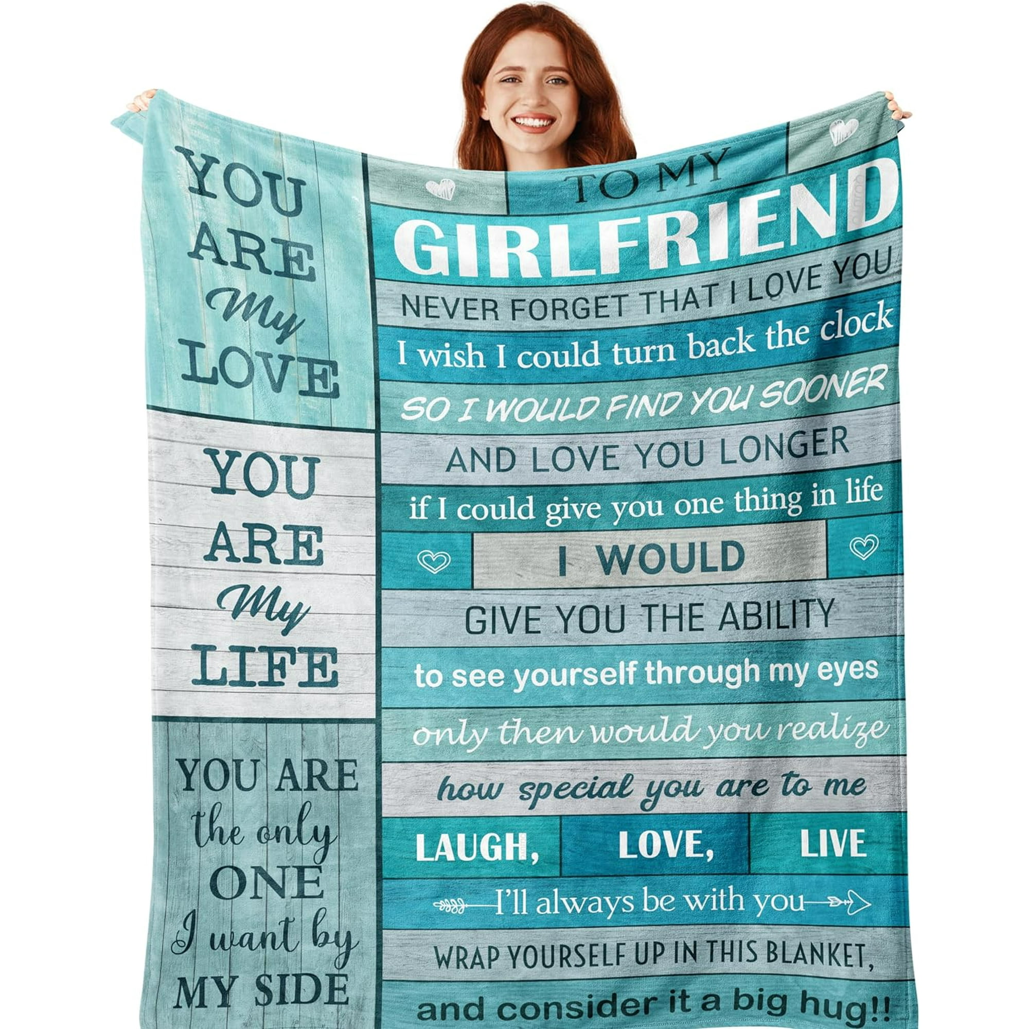 Click here for Xzyg To My Girlfriend Blanket Girlfriend Gifts Bir... prices