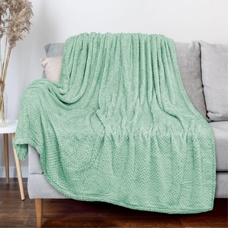 Mint Green Sofa Throws | Baci Living Room