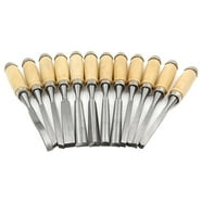 8 Wood Turning Chisel Woodworking Gouges Hobby Tool - Walmart.com
