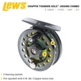 Lew’s Mr. Crappie Jigging Reel & Fishing Rod Combo, 9-Foot, 2-Piece Rod ...