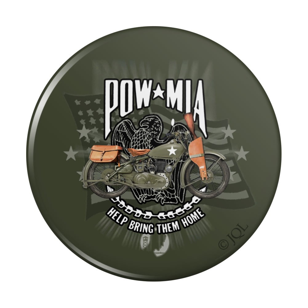 POW MIA Army Motorcycle Bike Bring Them Home Kitchen Refrigerator ...