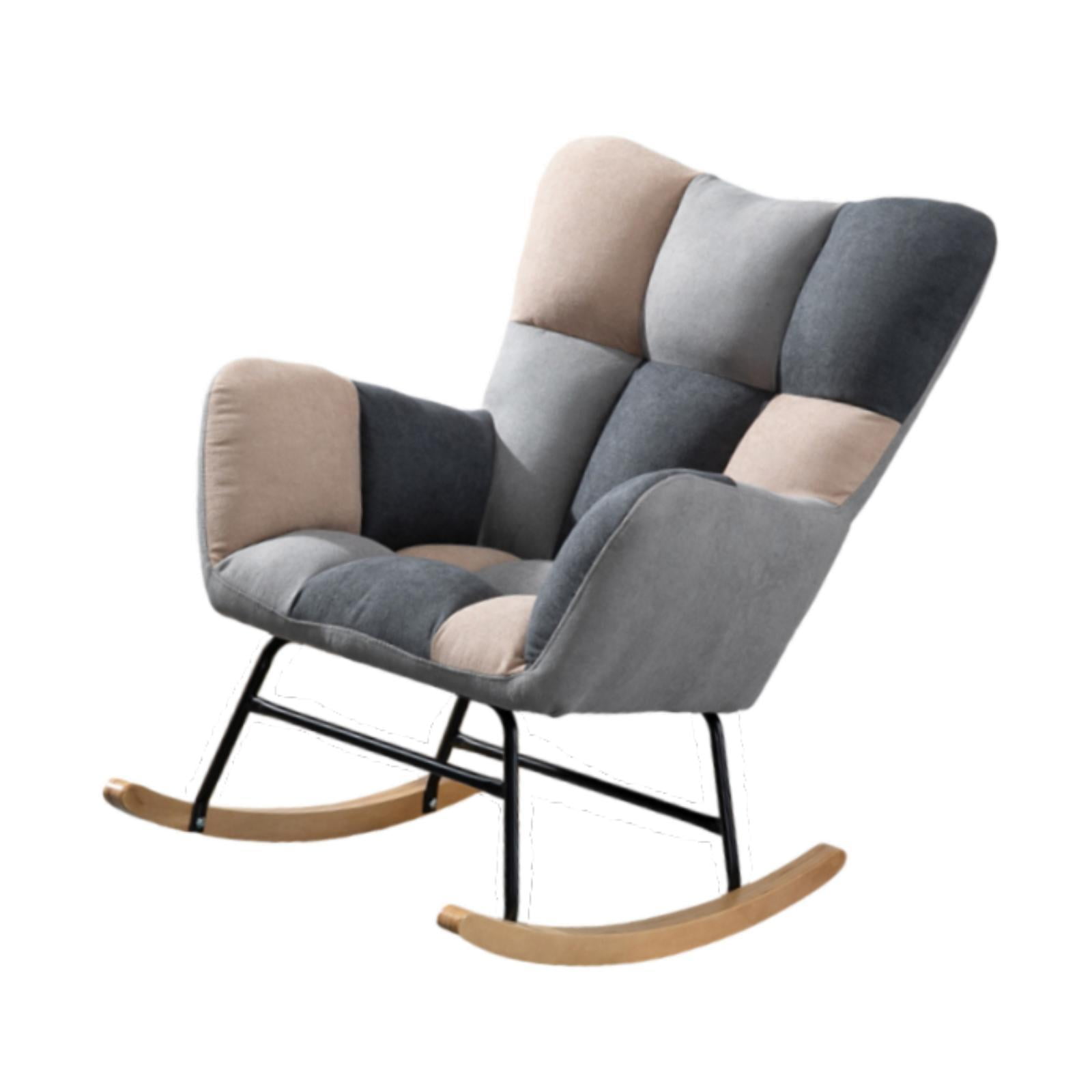 Mecedora,Mecedora tapizada moderna Sillón confort,Lazy Chair Sillón ...